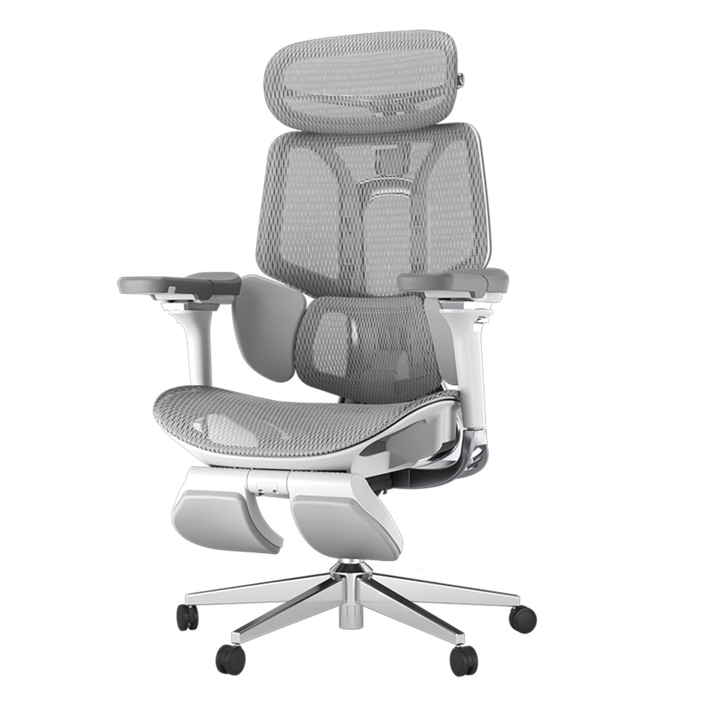 HBADA E3 Pro Ergonomic Chair with Footrest 4D Headrest Support Elegant ...