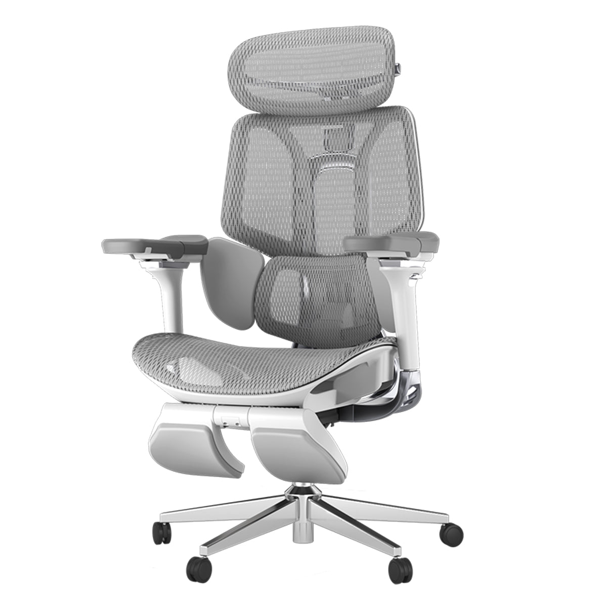 HBADA E3 Pro Ergonomic Chair with Footrest 4D Headrest Support Elegant ...