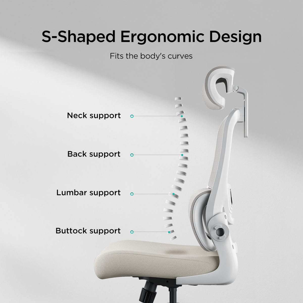 Hbada P1 Ergonomic Office Chair