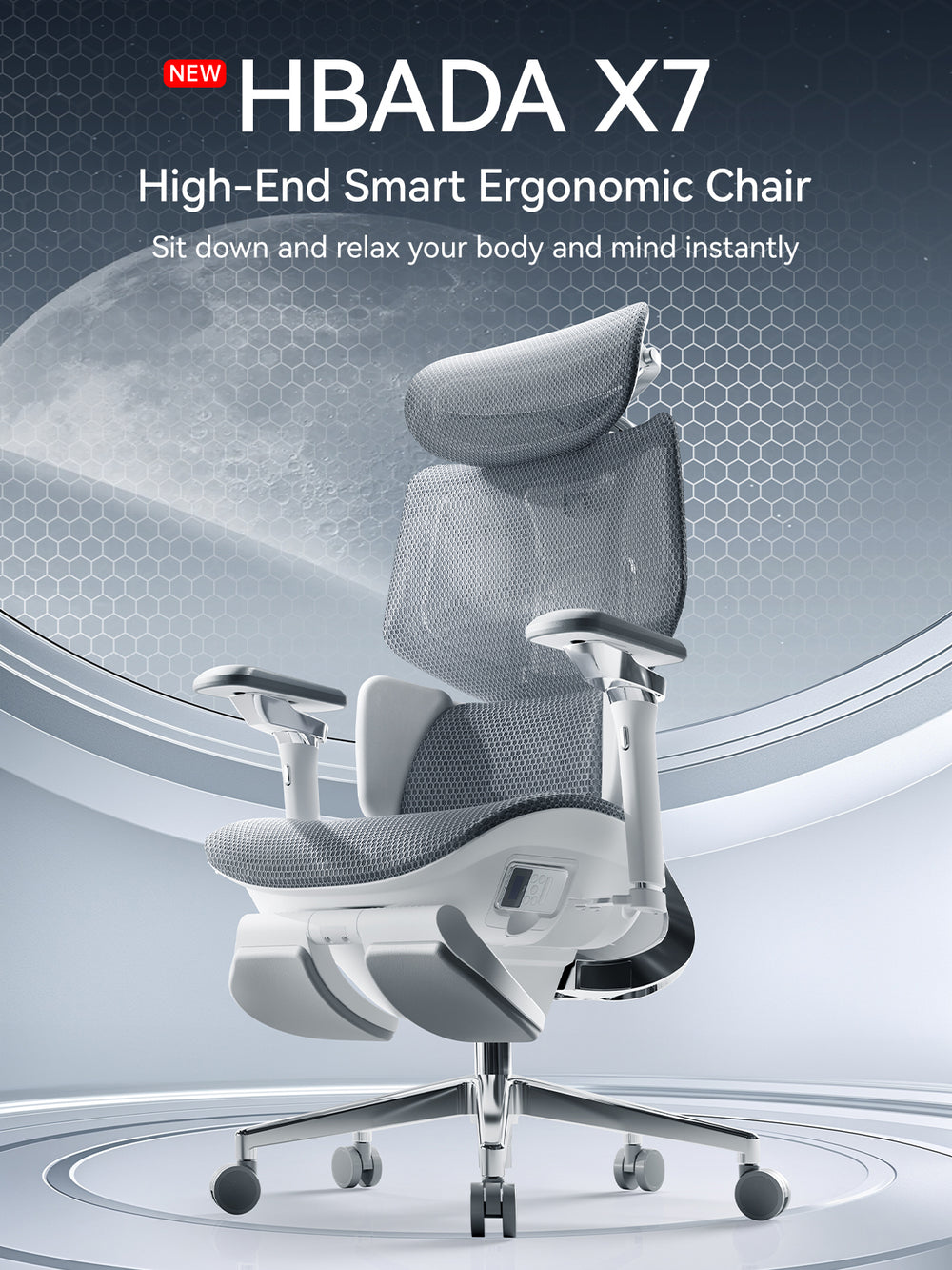 HBADA Chair | Future Ergonomic within your touch